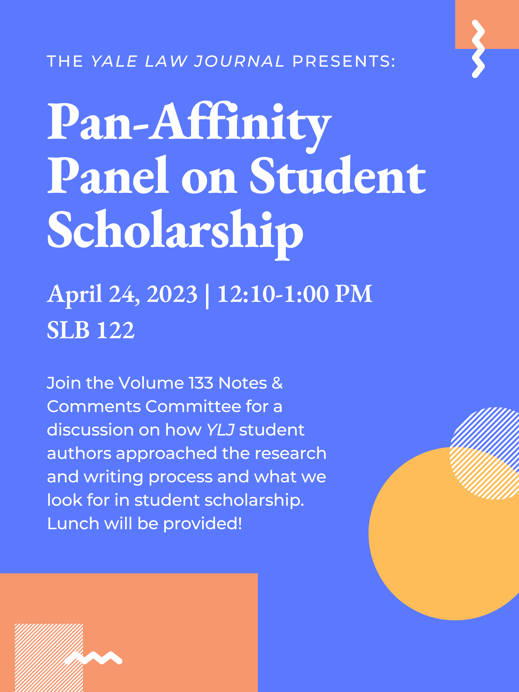 YLJ Presents: Pan-Affinity Panel on Student Scholarship | Yale Law School